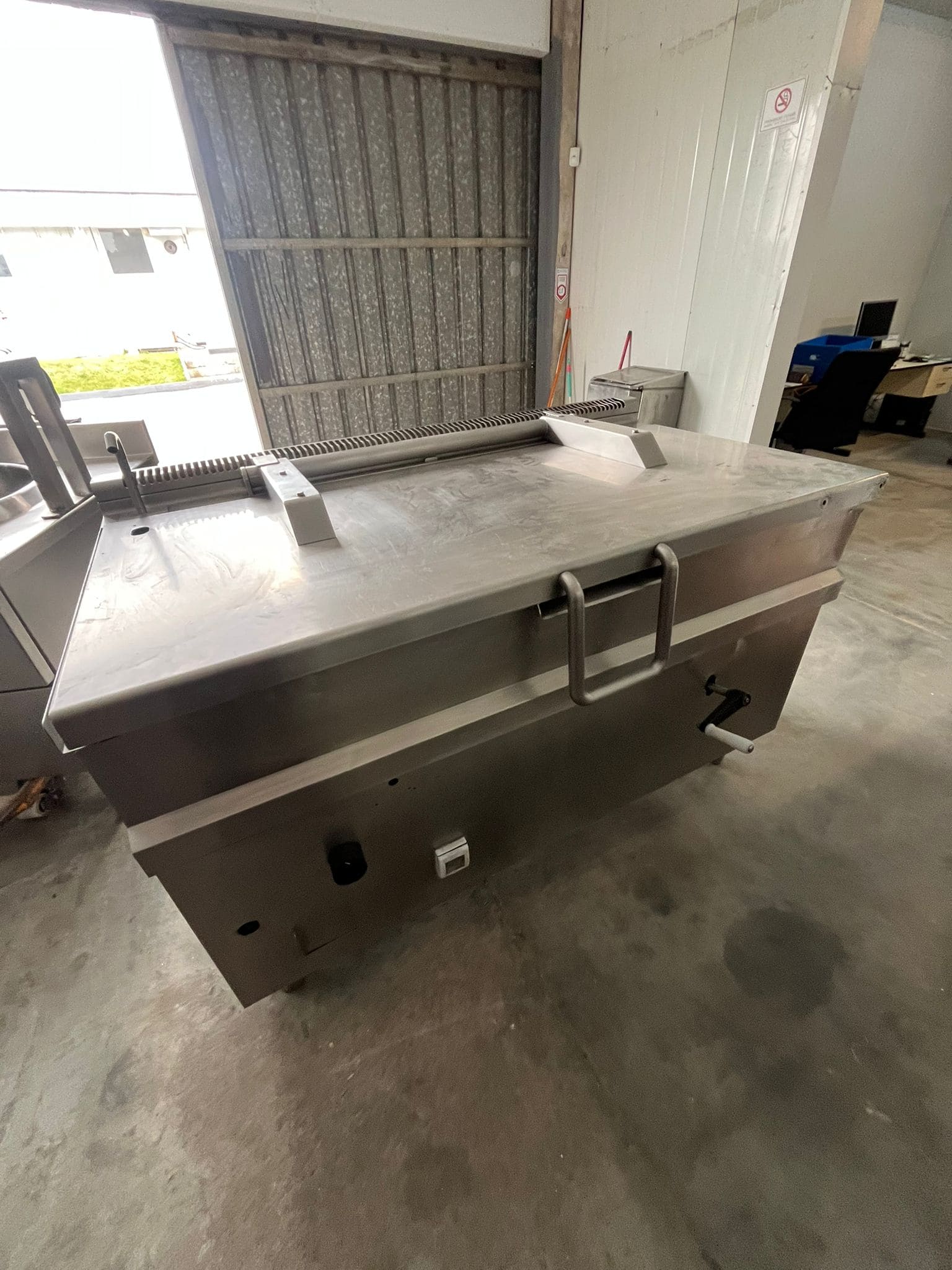 Sartén basculante industrial en Ac/inox de alto calibre (traído de ...