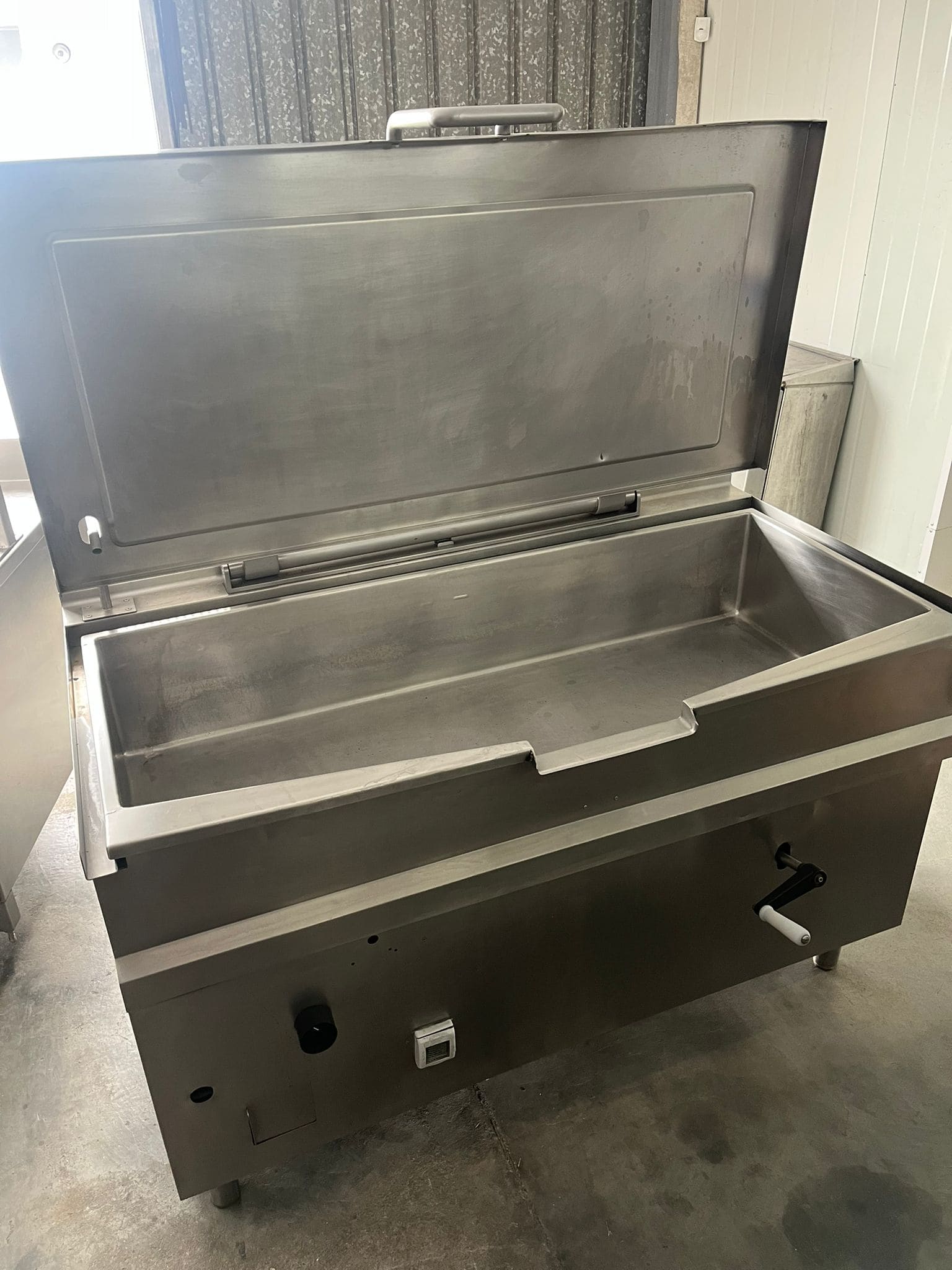 Sartén basculante industrial en Ac/inox de alto calibre (traído de ...